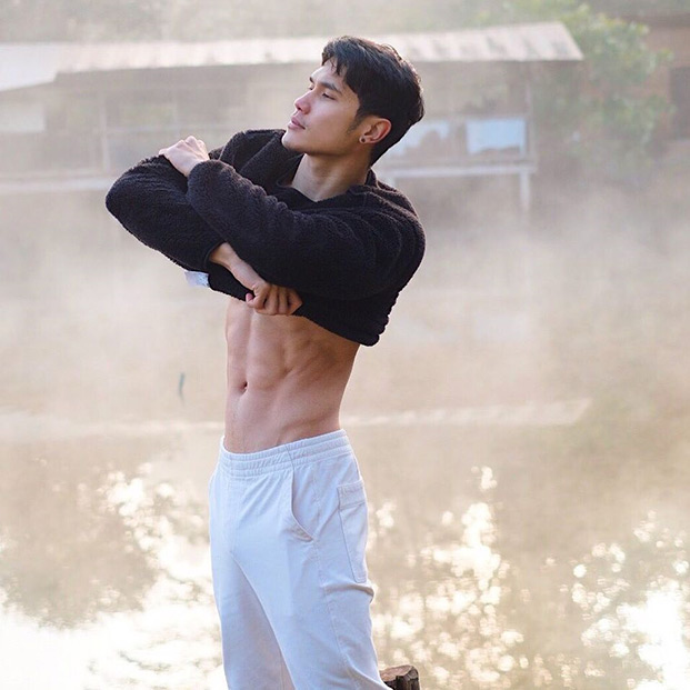 นายแบบ!! AONG WANCHANA หล่อ หุ่นแซ่บมาก