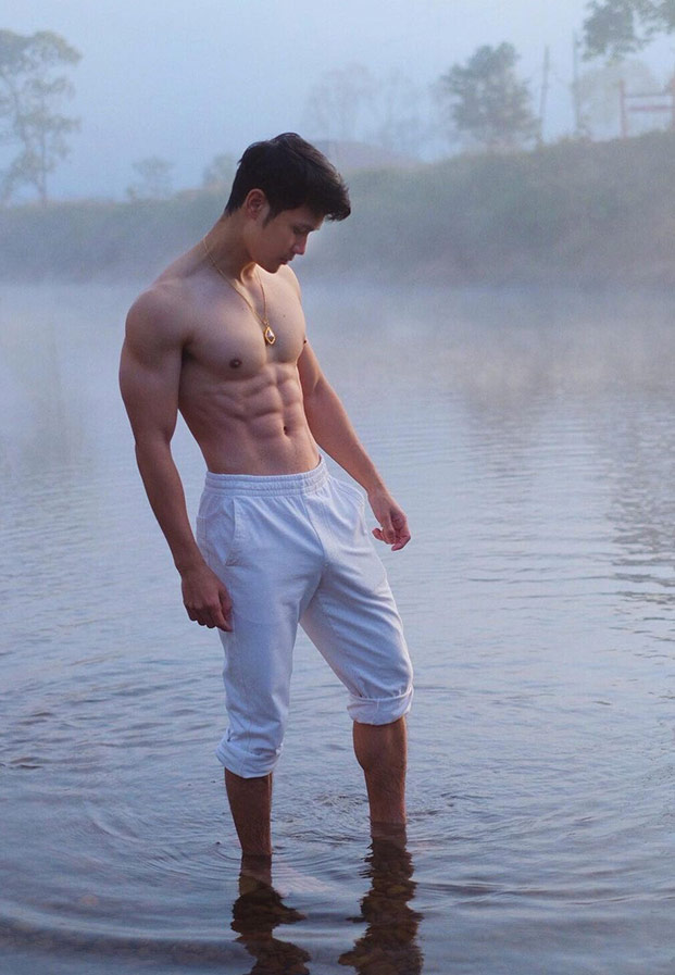 นายแบบ!! AONG WANCHANA หล่อ หุ่นแซ่บมาก