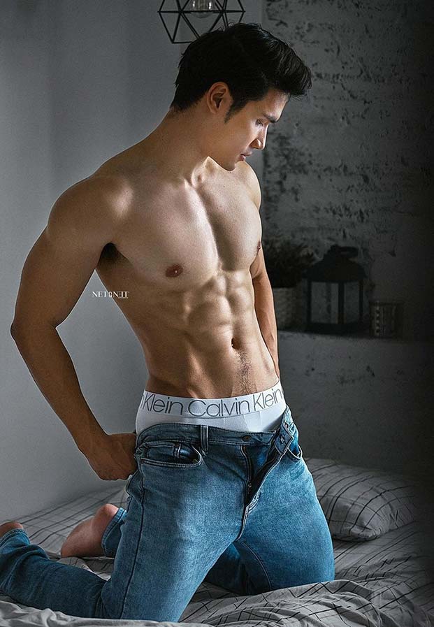 นายแบบ!! AONG WANCHANA หล่อ หุ่นแซ่บมาก