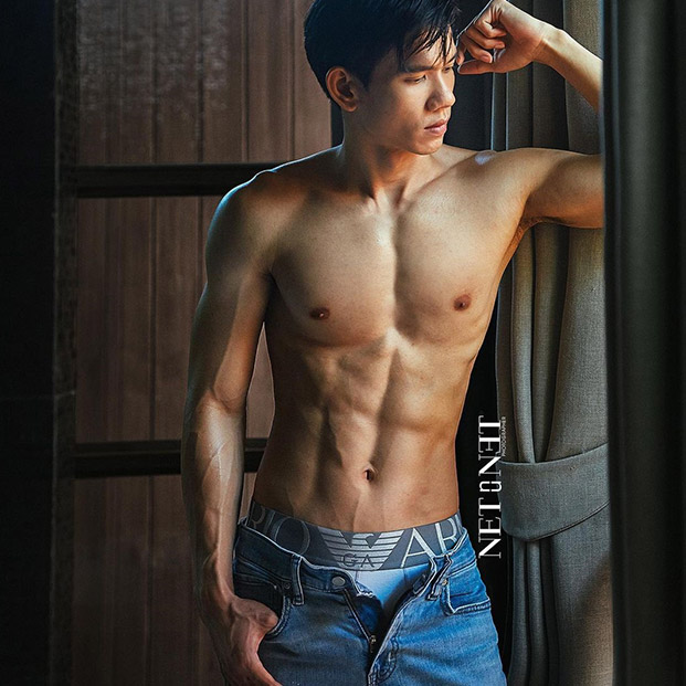 หล่อล่ำ!! อั้ม ชนินทร์ นายแบบนู๊ด สุดเซ็กซี่ หล่อ แซ่บกระชากใจ