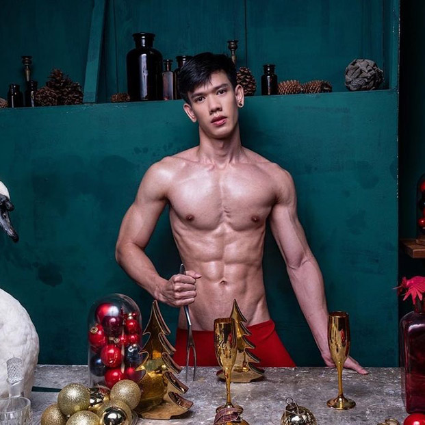 หล่อล่ำ!! อั้ม ชนินทร์ นายแบบนู๊ด สุดเซ็กซี่ หล่อ แซ่บกระชากใจ