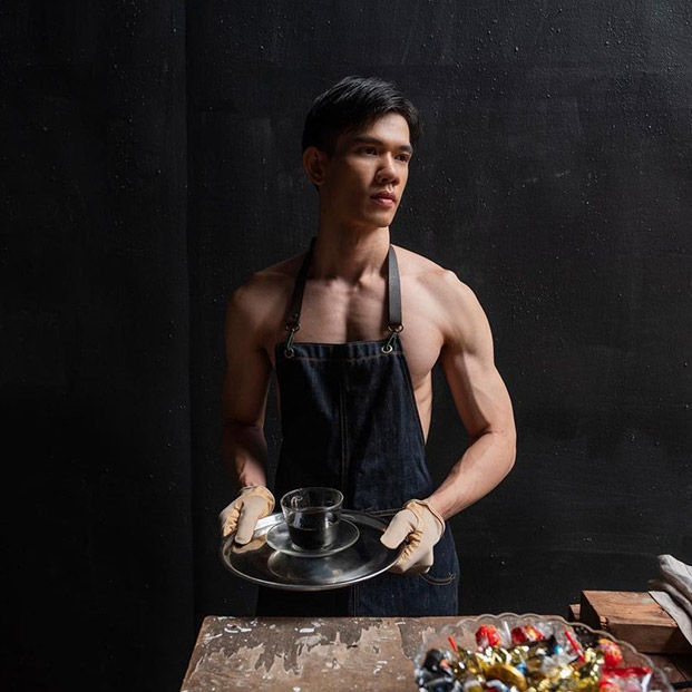 หล่อล่ำ!! อั้ม ชนินทร์ นายแบบนู๊ด สุดเซ็กซี่ หล่อ แซ่บกระชากใจ