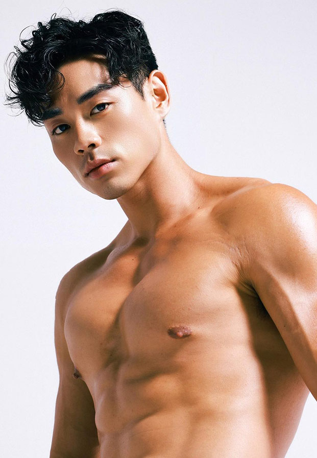 ซิกแพคแน่น!! Daniel Kim นายแบบหนุ่มหล่อหน้าตี๋ หุ่นเซ็กซี่ขยี้ใจ