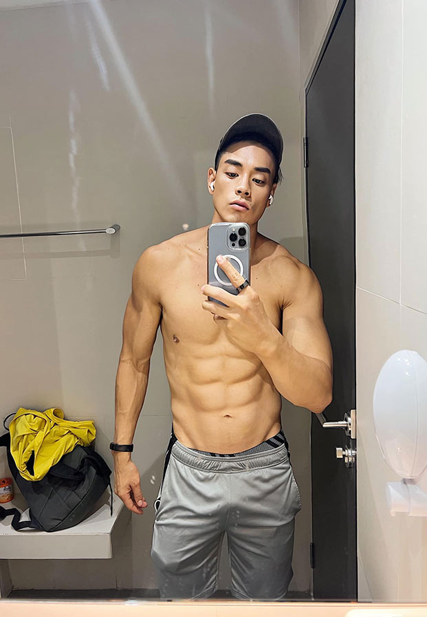 ซิกแพคแน่น!! Daniel Kim นายแบบหนุ่มหล่อหน้าตี๋ หุ่นเซ็กซี่ขยี้ใจ