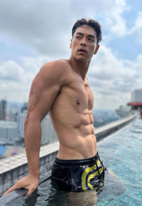 ซิกแพคแน่น!! Daniel Kim นายแบบหนุ่มหล่อหน้าตี๋ หุ่นเซ็กซี่ขยี้ใจ