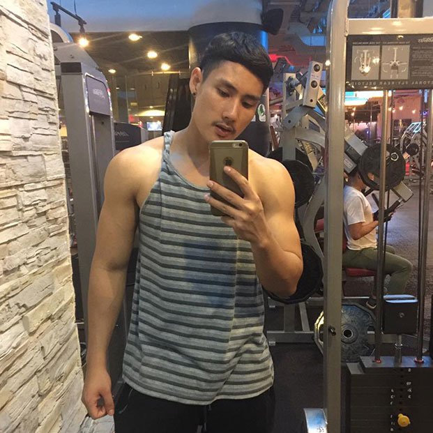 หุ่นอย่างแน่น!! เจย์ วัชรพงษ์ เทรนเนอร์หนุ่มหล่อ หุ่นสุดปัง กล้ามใหญ่โดนใจ