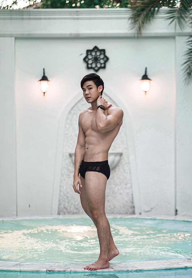 หล่อใจบาง!! Teddy Bearn นายแบบหนุ่มหล่อ หุ่นสุดแซ่บ เห็นแล้วดีต่อใจ