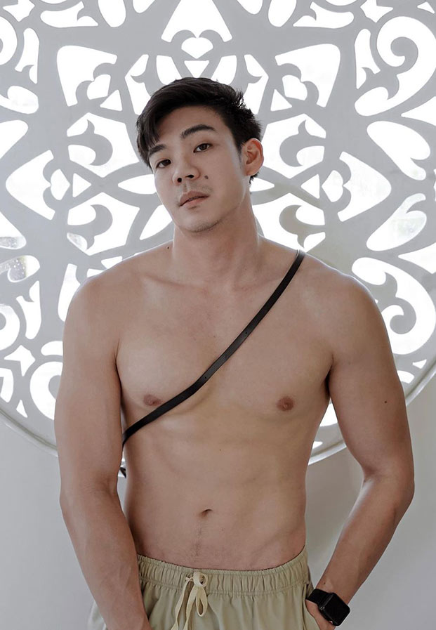 หล่อใจบาง!! Teddy Bearn นายแบบหนุ่มหล่อ หุ่นสุดแซ่บ เห็นแล้วดีต่อใจ