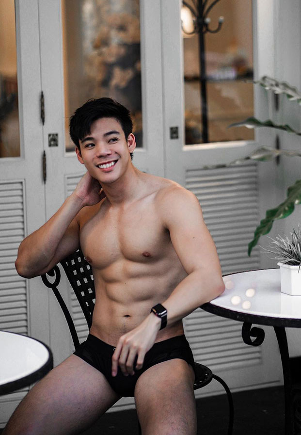 หล่อใจบาง!! Teddy Bearn นายแบบหนุ่มหล่อ หุ่นสุดแซ่บ เห็นแล้วดีต่อใจ