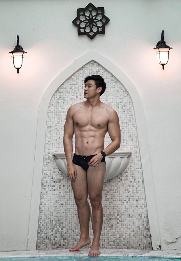 หล่อใจบาง!! Teddy Bearn นายแบบหนุ่มหล่อ หุ่นสุดแซ่บ เห็นแล้วดีต่อใจ