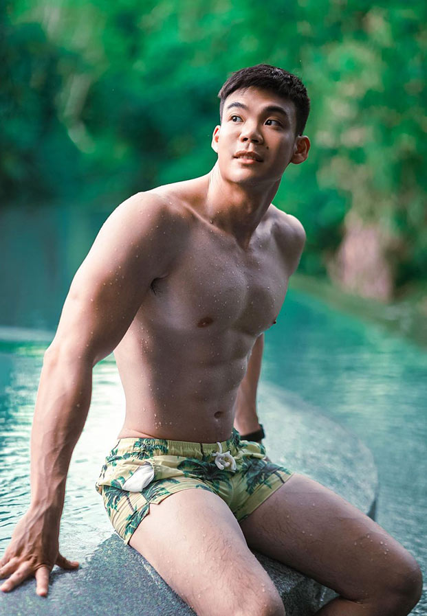 หล่อใจบาง!! Teddy Bearn นายแบบหนุ่มหล่อ หุ่นสุดแซ่บ เห็นแล้วดีต่อใจ