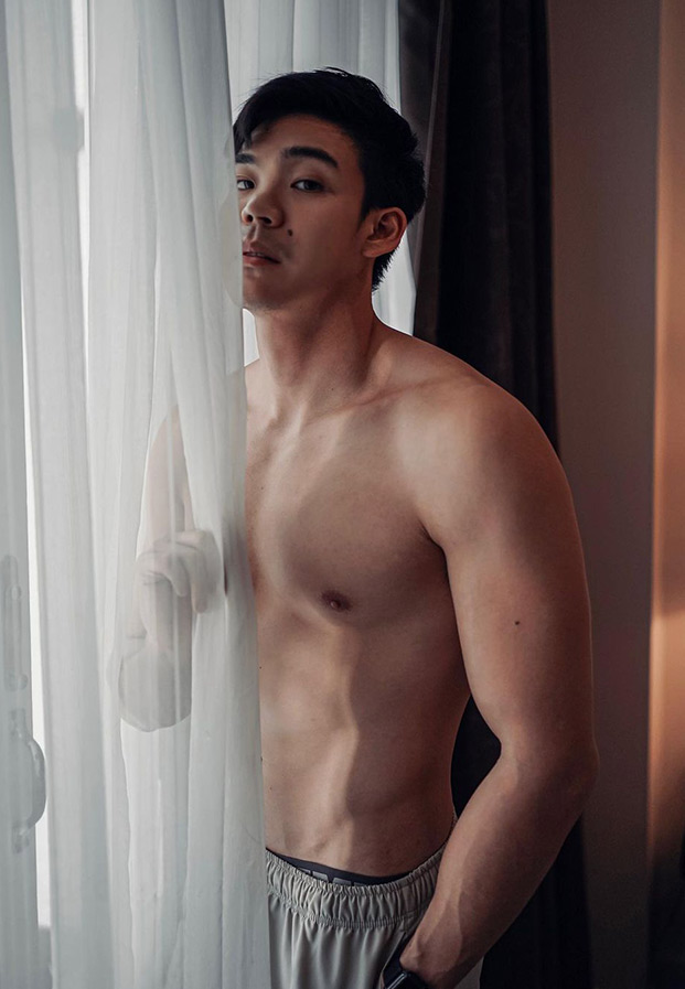 หล่อใจบาง!! Teddy Bearn นายแบบหนุ่มหล่อ หุ่นสุดแซ่บ เห็นแล้วดีต่อใจ