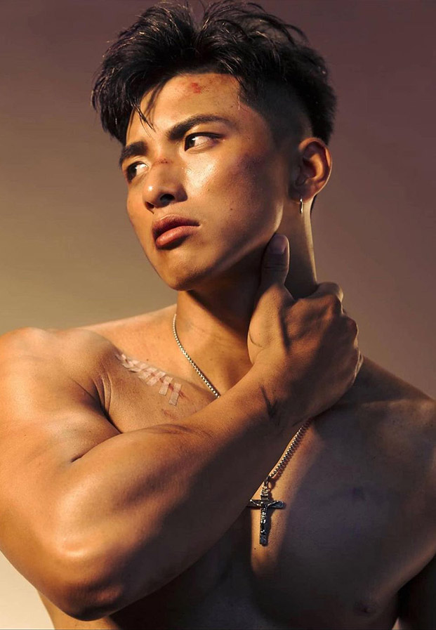 ดาเมจแรง!! Sam นายแบบไต้หวัน ผิวสีแทนสุดเซ็กซี่