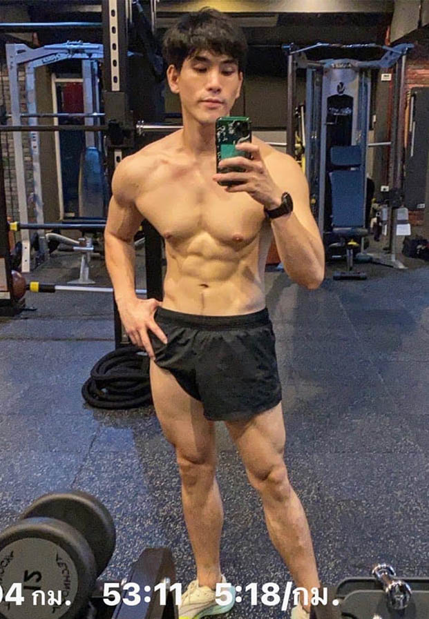 เปิดวาร์ป Kitipoom Butjinda เน็ตไอดอลหนุ่มหล่อสุดฮอต หุ่นแซ่บ