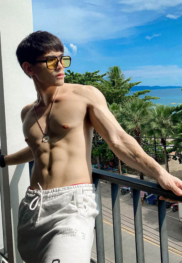 เปิดวาร์ป Kitipoom Butjinda เน็ตไอดอลหนุ่มหล่อสุดฮอต หุ่นแซ่บ