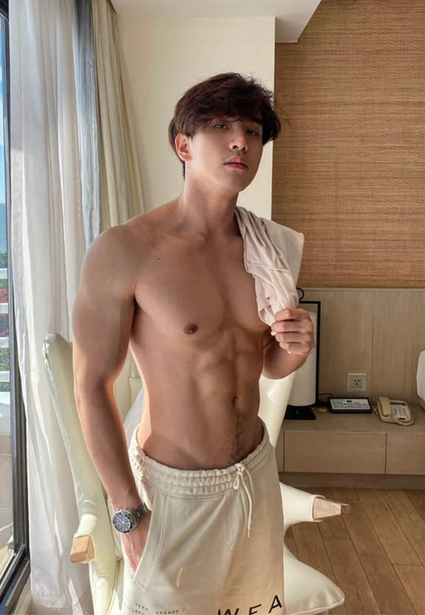 เปิดวาร์ป Kitipoom Butjinda เน็ตไอดอลหนุ่มหล่อสุดฮอต หุ่นแซ่บ