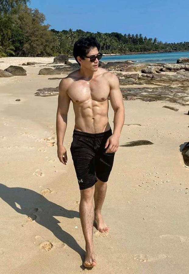 เปิดวาร์ป Kitipoom Butjinda เน็ตไอดอลหนุ่มหล่อสุดฮอต หุ่นแซ่บ