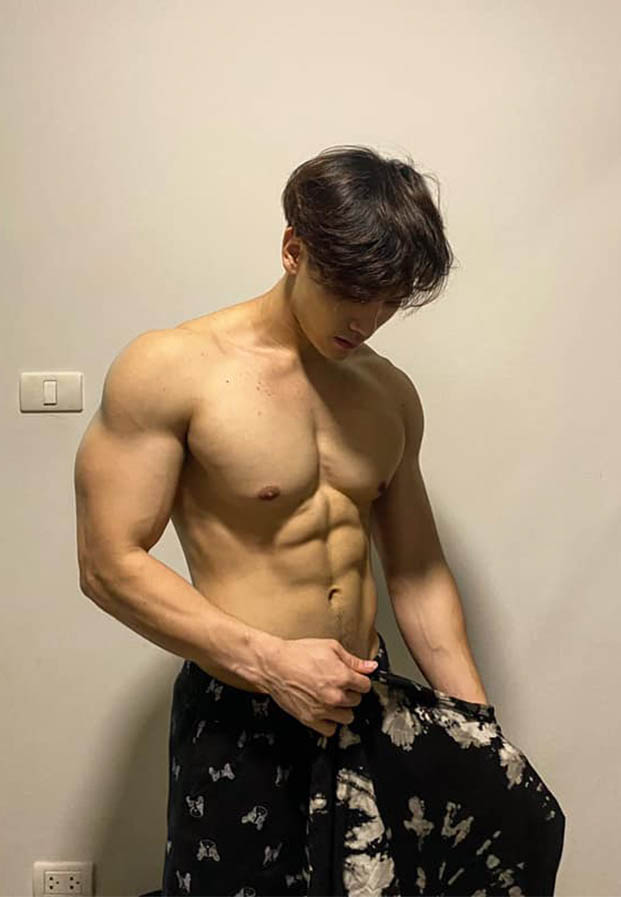 เปิดวาร์ป Kitipoom Butjinda เน็ตไอดอลหนุ่มหล่อสุดฮอต หุ่นแซ่บ