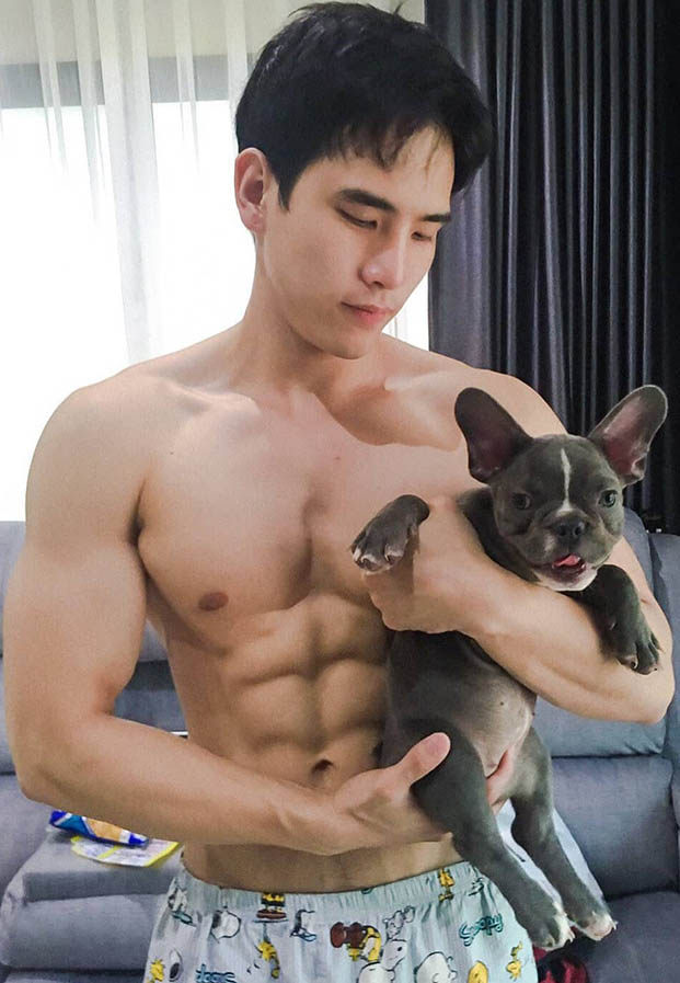 เปิดวาร์ป Kitipoom Butjinda เน็ตไอดอลหนุ่มหล่อสุดฮอต หุ่นแซ่บ