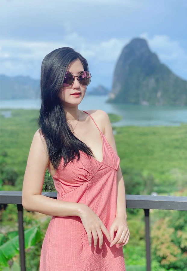 เปิดวาร์ป น้องแพรว Nichapha Sanganan พริตตี้สาวแสนสวย