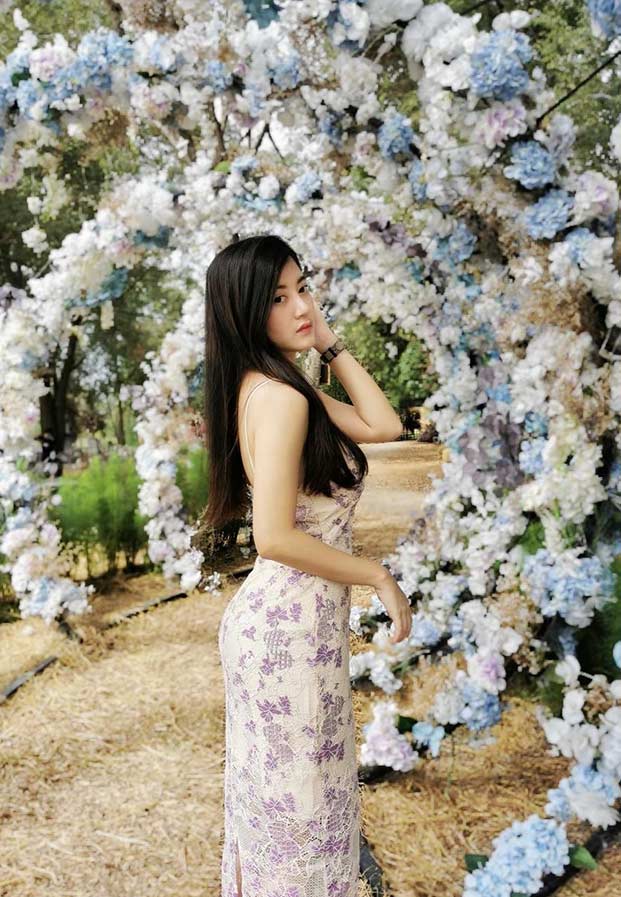 เปิดวาร์ป น้องแพรว Nichapha Sanganan พริตตี้สาวแสนสวย