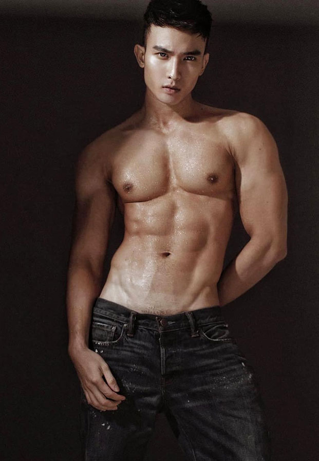 Chan Than San นายแบบหนุ่มเวียดนาม กล้ามแน่นสุดฮอต