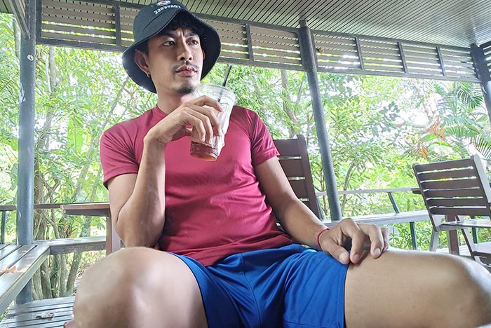 Ohm Natthaphong แจกวาร์ปหนุ่มคมเข้ม ห่อหมกไซส์บิ๊ก ดุ้นใหญ่รักธรรมชาติ