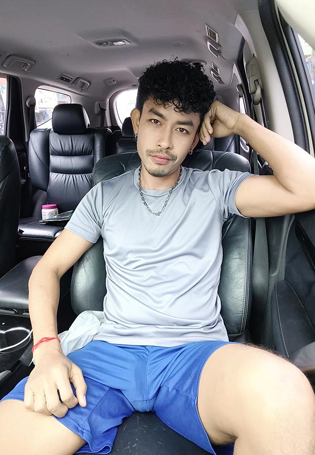 Ohm Natthaphong แจกวาร์ปหนุ่มคมเข้ม ห่อหมกไซส์บิ๊ก ดุ้นใหญ่รักธรรมชาติ