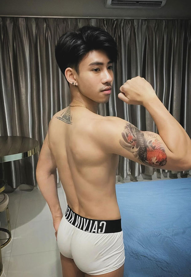 น้องTOPTAP เปิดวาร์ปหนุ่มวัยรุ่นวัยใส หุ่นแซ่บ กล้ามเนื้อสวย หล่อเหลาโดนใจ